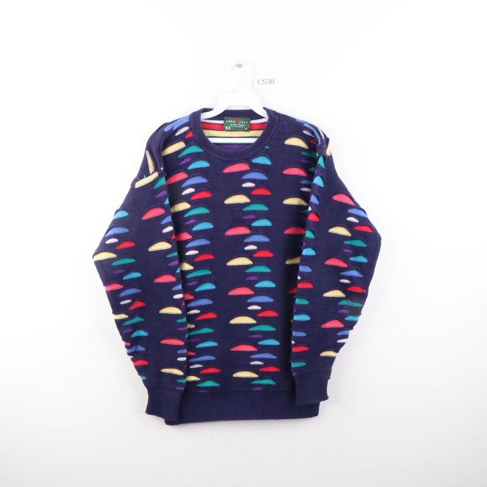 Vintage Coogi Style Ed Bassmaster Sweater Usa - Gem